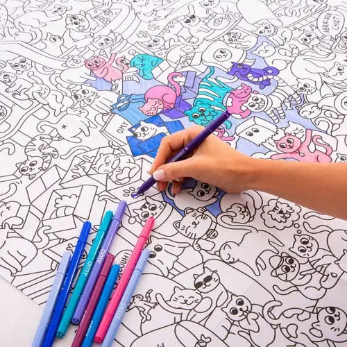 OMY Giant Coloring Poster