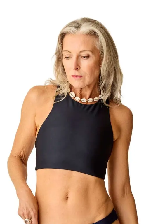 Carve Designs Sanitas Compression Reversible Top - Black/navy