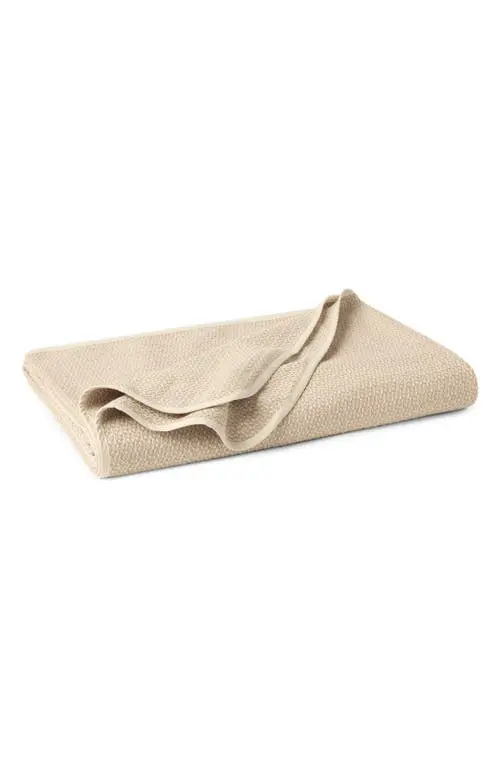 COYUCHI Honeycomb Organic Cotton Blanket - Undyed/oyster