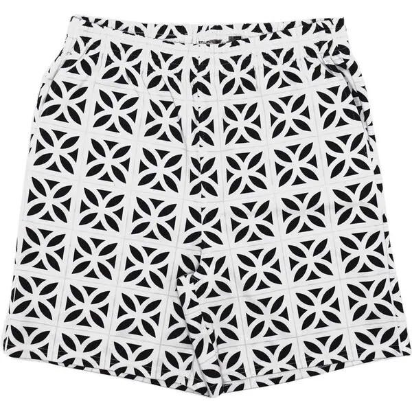 STUDENTS Breeze Jersey Printed Shorts - White