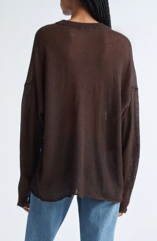 HAIKURE Marwa Cutout Alpaca Blend Rib Sweater