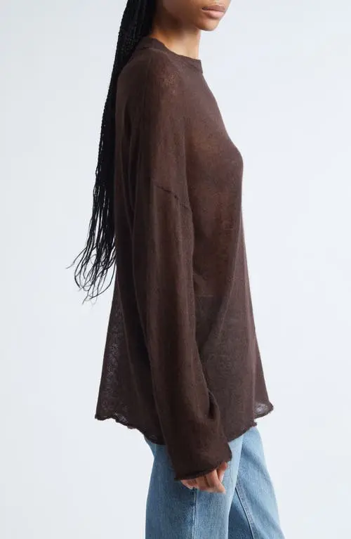 HAIKURE Marwa Cutout Alpaca Blend Rib Sweater