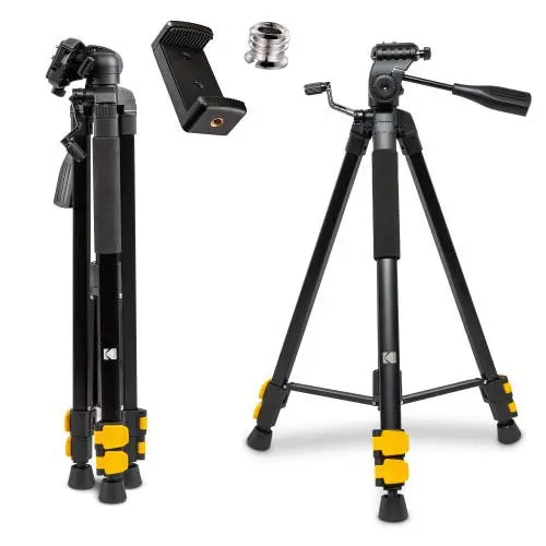 KODAK 62-inch Camera Tripod - Black