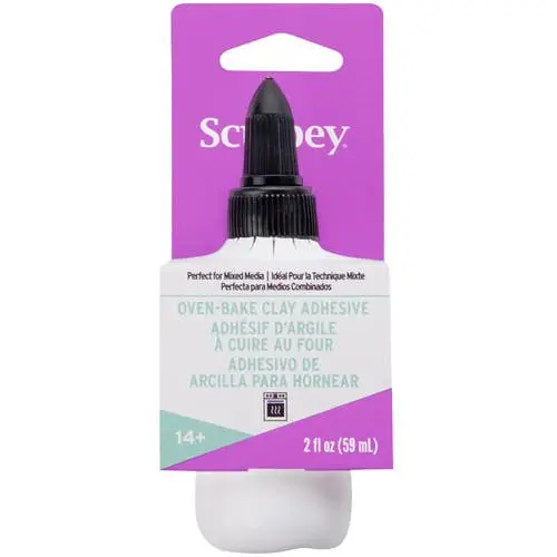 SCULPEY Ovenbake Clay Adhesive 2oz - Multicolored