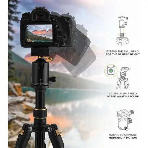 KODAK 63-inch Camera Tripod & Monopod