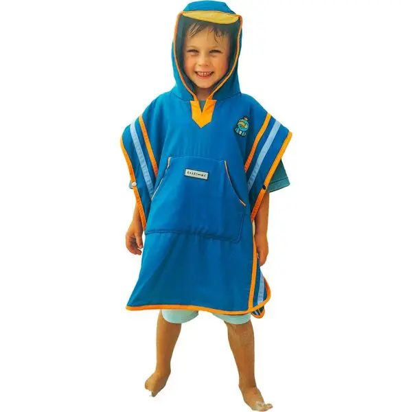 ROARSOME Poncho Towel Coverup - Blue