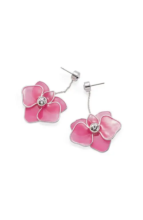 ALEX AND ANI New York Botanical Garden® Orchid Statement Earrings