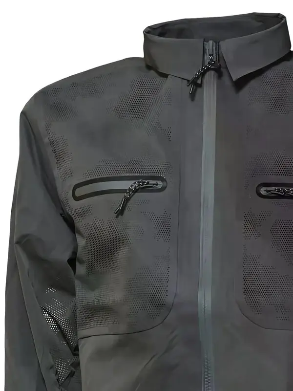 Alpha Industries Perforated Zip-front Shirt Jacket