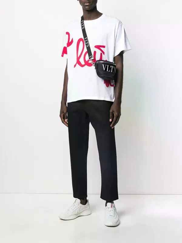 Valentino Garavani Vlogo Cropped Jeans
