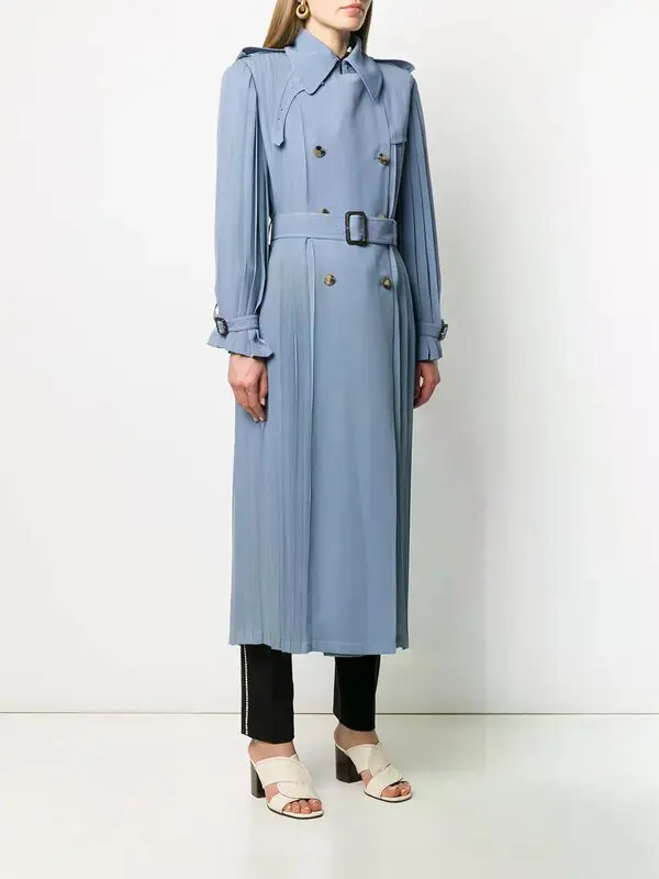 Valentino Garavani Pleated Trench Coat