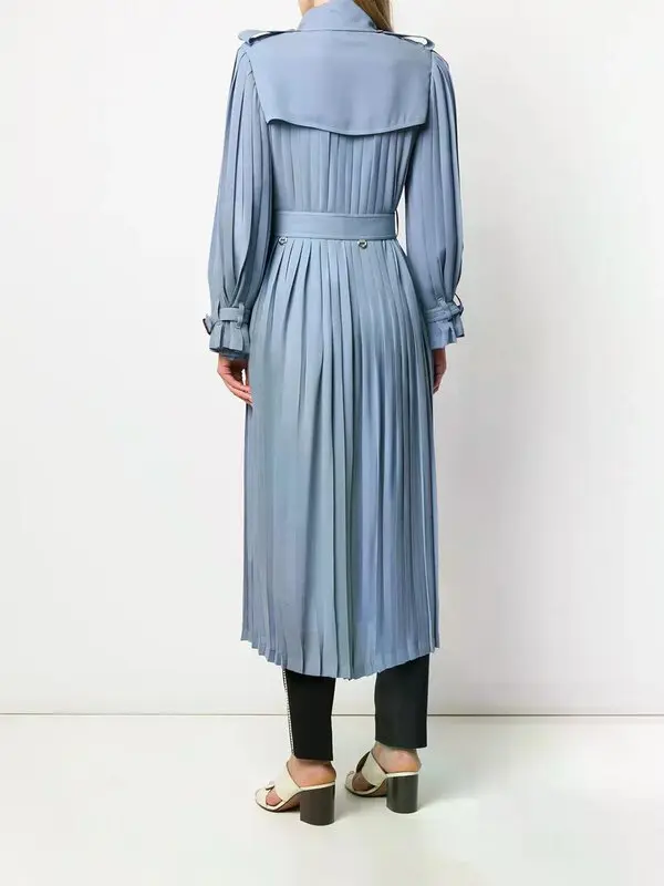 Valentino Garavani Pleated Trench Coat