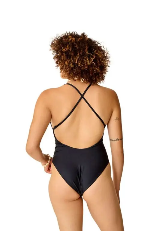 Carve Designs Serenity Compression One Piece Tall - Black