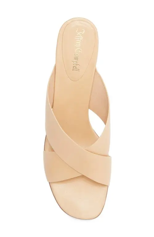 Jeffrey Campbell Tetra Slide Sandal - Natural