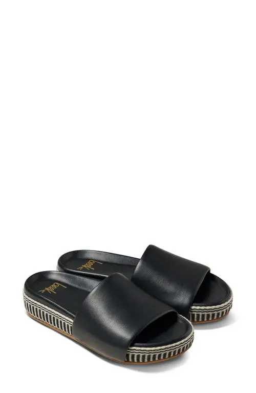 Beek Pelican Platform Slide Sandal - Black
