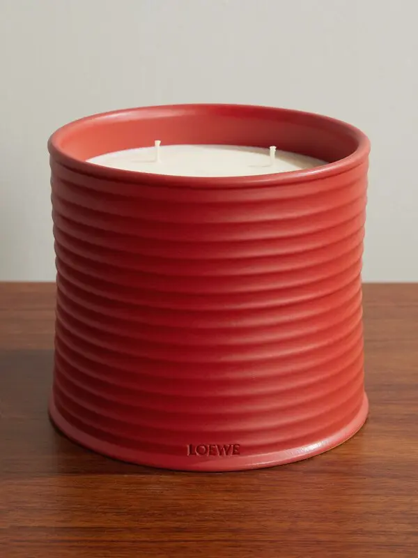 LOEWE PERFUMES Tomato Leaves Scented Candle, 2120g - Red