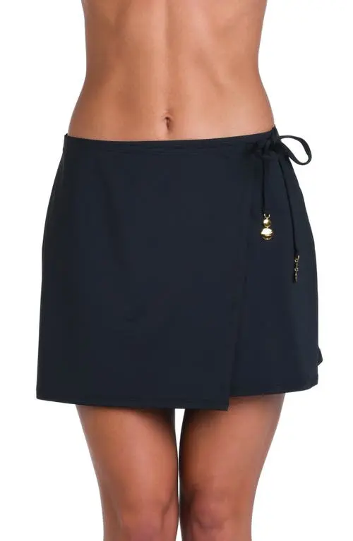 SUNSHINE 79 Cover-up Wrap Skirt - Black