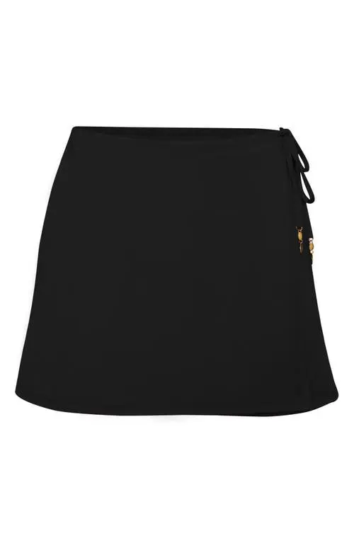 SUNSHINE 79 Cover-up Wrap Skirt - Black