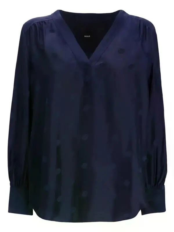 BOSS Silk-blend Blouse