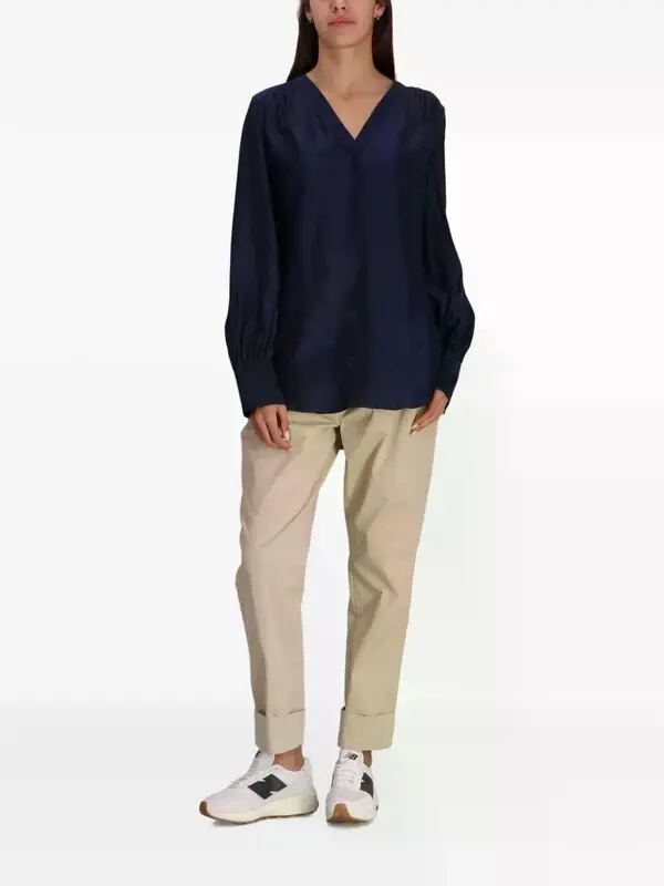 BOSS Silk-blend Blouse