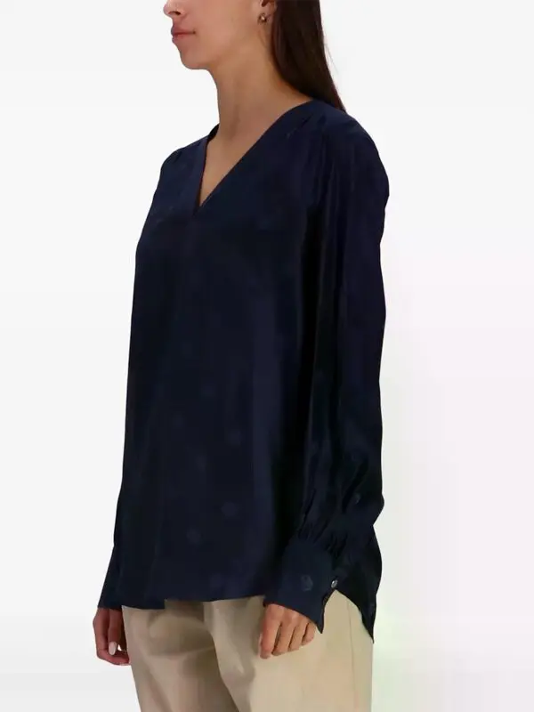 BOSS Silk-blend Blouse
