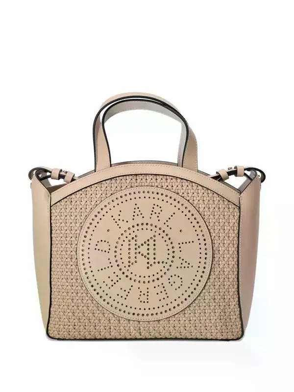 Karl Lagerfeld Perforated Logo Tote Bag