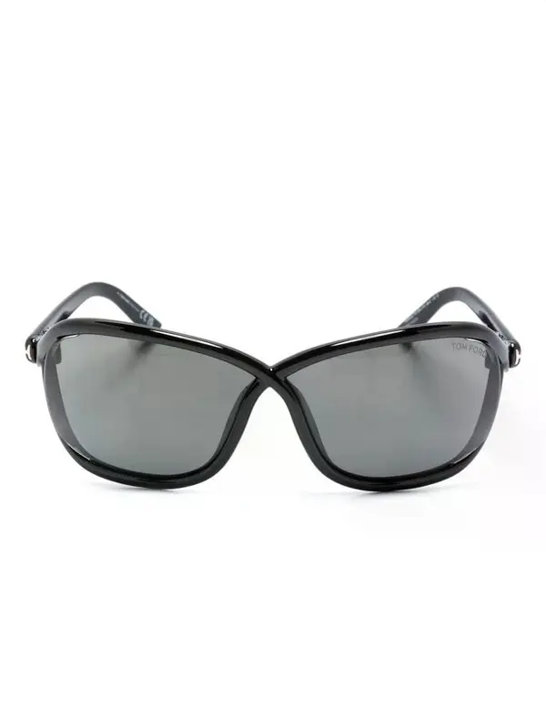 TOM FORD Bettina Butterfly-frame Sunglasses - Black