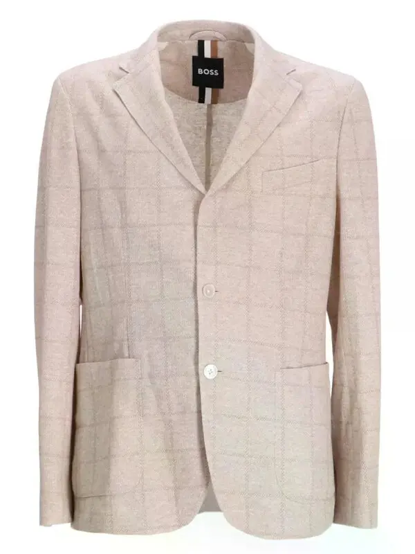 BOSS Checked Blazer