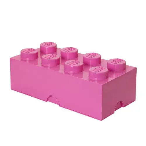 Lego Storage Brick 8 Medium - Pink