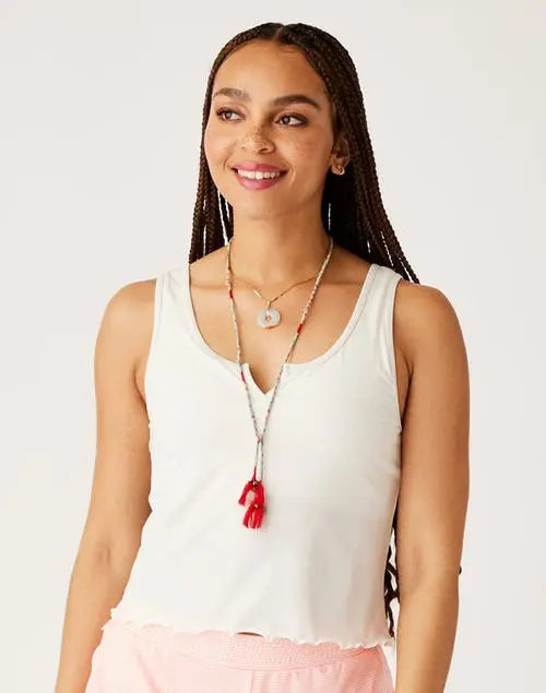 Carve Designs Vida Notchneck Tankini - Cloud