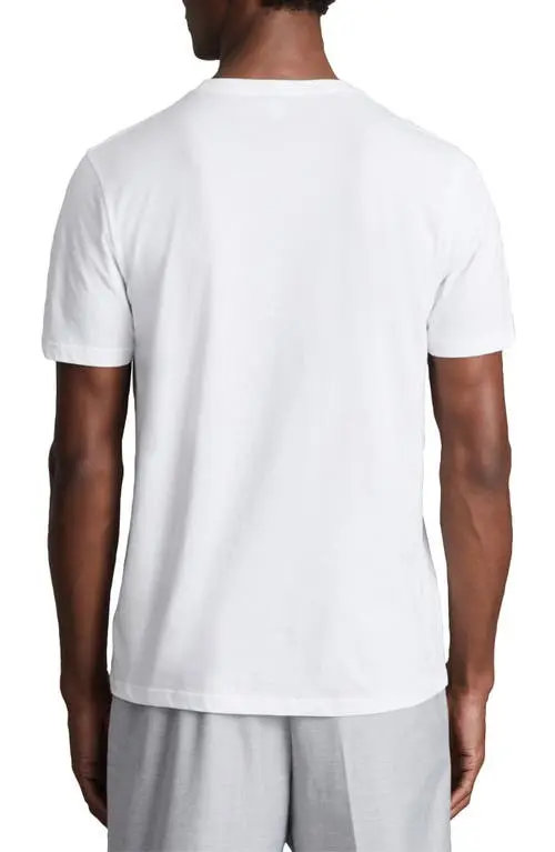 REISS Bless Cotton T-shirt - White