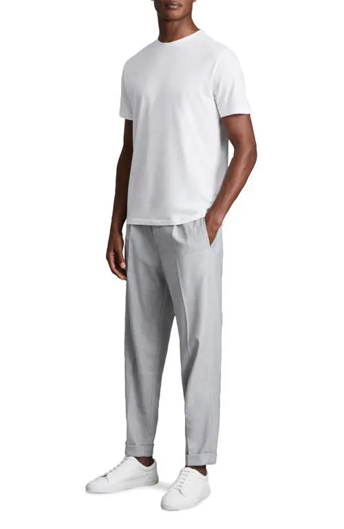 REISS Bless Cotton T-shirt - White
