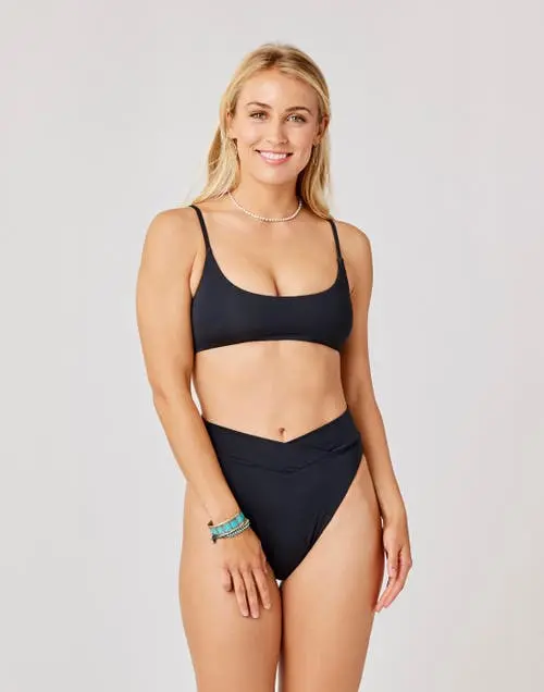 Carve Designs Mae Bikini Bottom - Black
