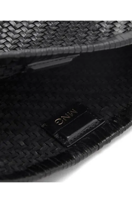 Mango Braided Shoulder Bag
