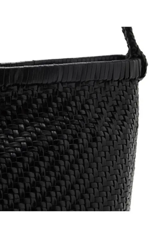 Mango Braided Shoulder Bag