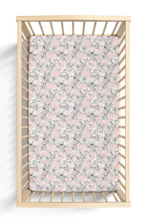 LAREE + CO Allie Crib Sheet - Floral