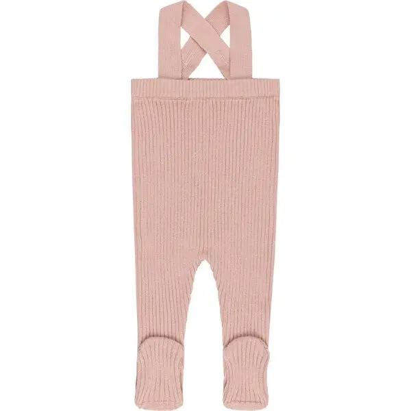 ELY'S & CO. Ribbed Overalls - Mauve
