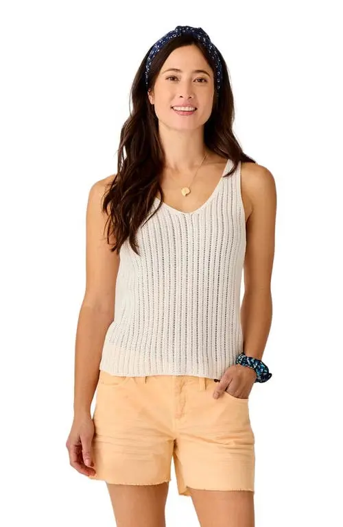 Carve Designs Micah Tank - Cloud
