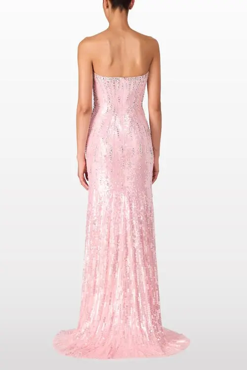 Jenny Packham Sarai Embellished Gown - Bunny