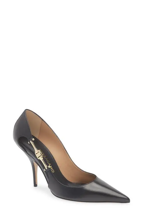 FERRAGAMO Pointed-toe Pumps