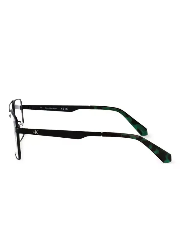 Calvin Klein Rectangle-frame Glasses - Black