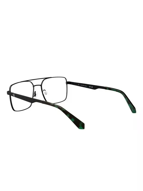 Calvin Klein Rectangle-frame Glasses - Black