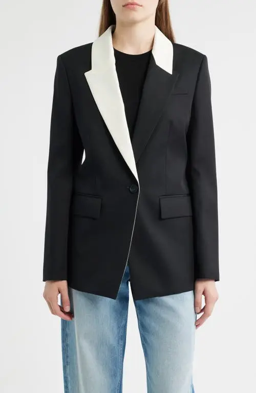 BOSS Colorblock Wool Blazer