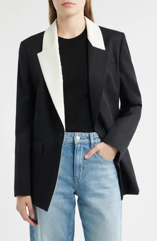 BOSS Colorblock Wool Blazer