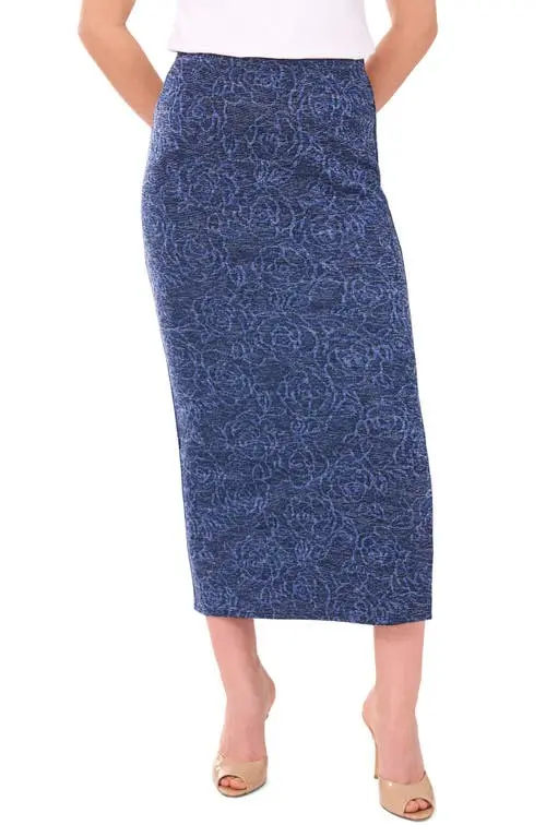 Vince Camuto Floral Jacquard Knit-to-fit Skirt