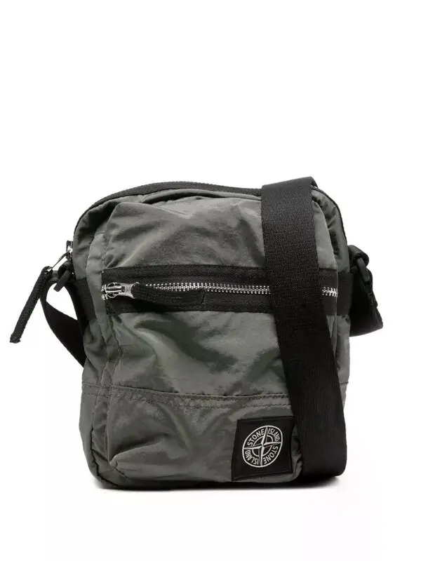 Stone Island Zip-fastening Messenger Bag