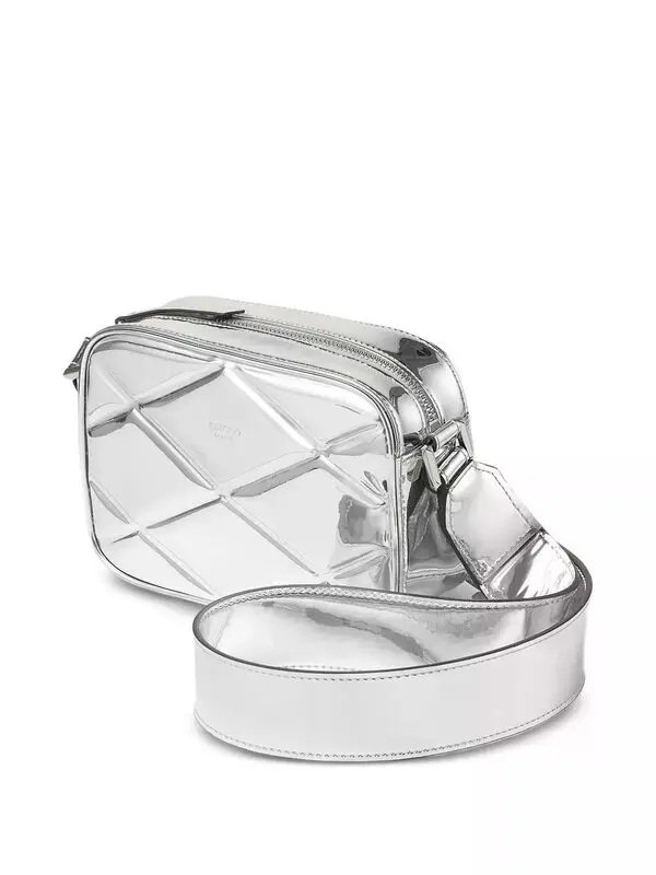 JIMMY CHOO Quilted Small Box Camera Shoulder Bag