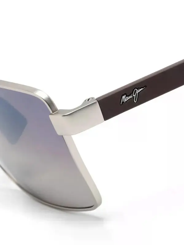 Maui Jim Piha Rectangle-frame Sunglasses