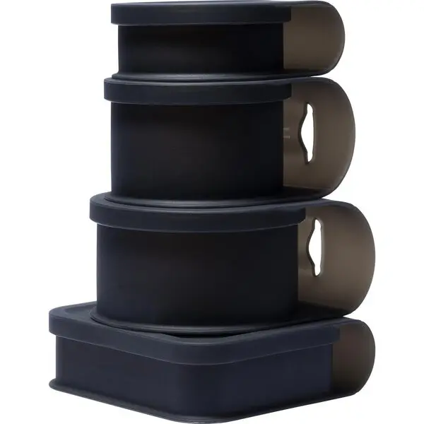 SILIPINT Silicone Go Go Bowls Set - Black