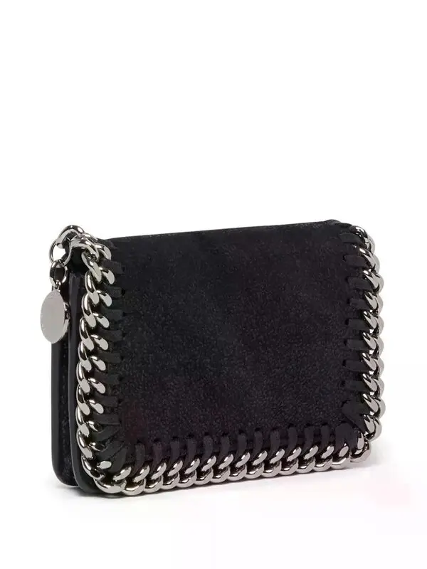 Stella McCartney Small Falabella Card Holder - Black