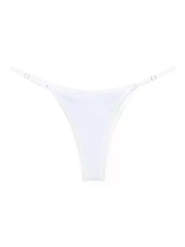 ROBERTA EINER X Kiss ‘n Thrill Frida High-rise Bikini Bottoms - Blue